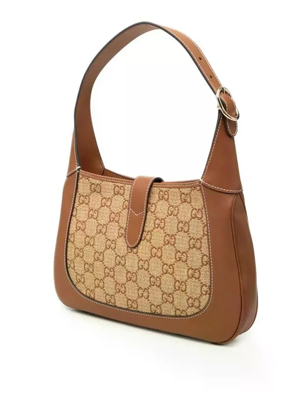 Gucci 2016-2026 Medium Gg Raffia Jackie 1961 Crossbody Bag