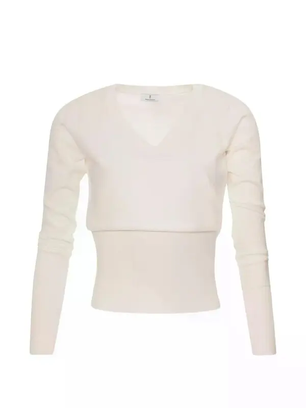 FRACOMINA Button-cuff V-neck Sweater