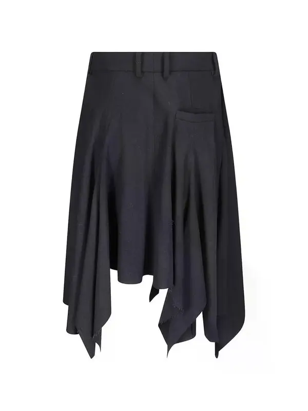 NICCOLO PASQUALETTI Nave Asymmetric Mini Skirt