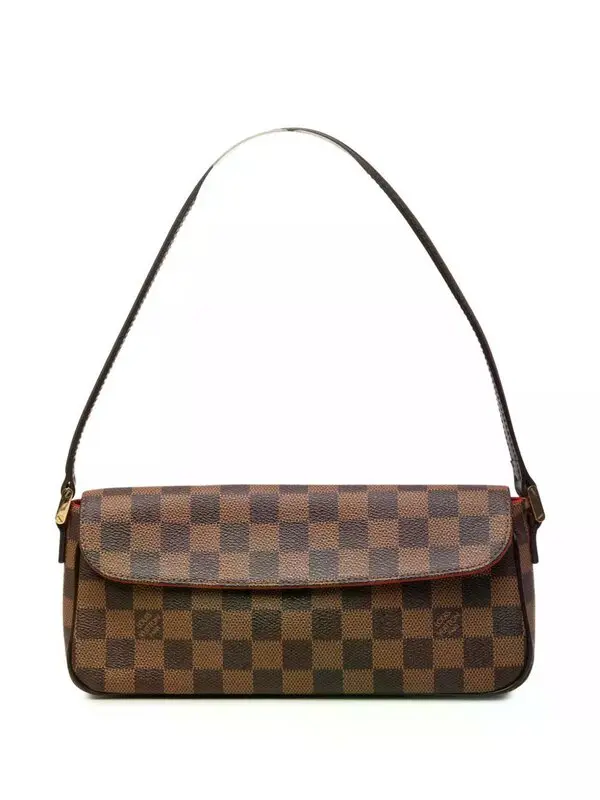LOUIS VUITTON Damier Ebene Recoleta Shoulder Bag