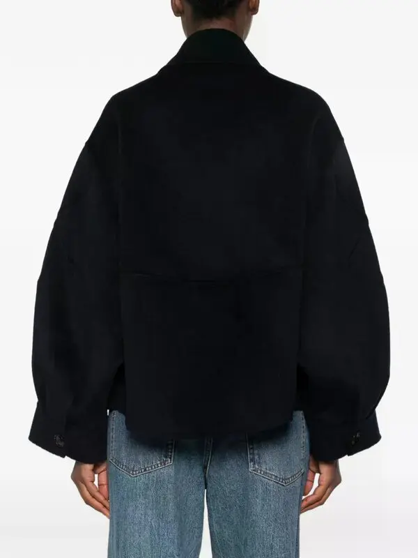 Erika Cavallini Point-collar Double-breasted Jacket