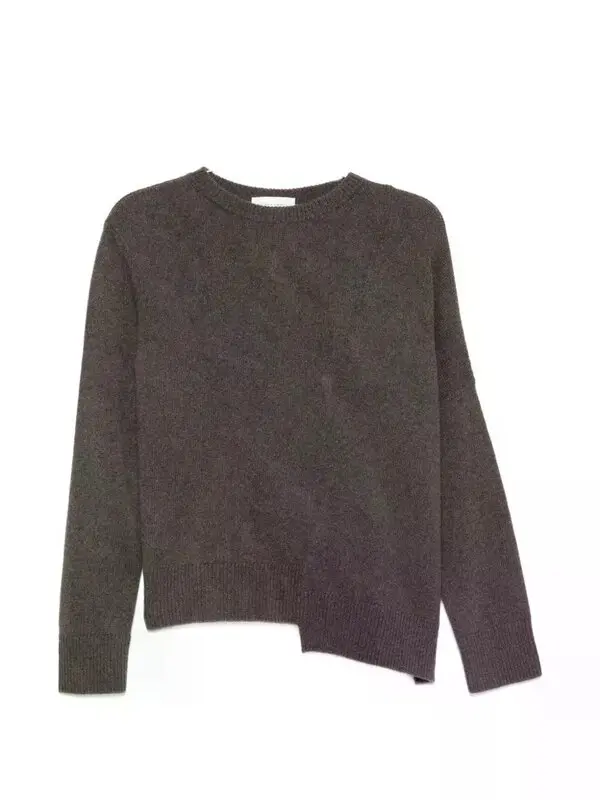 Liviana Conti Crew-neck Sweater - Brown
