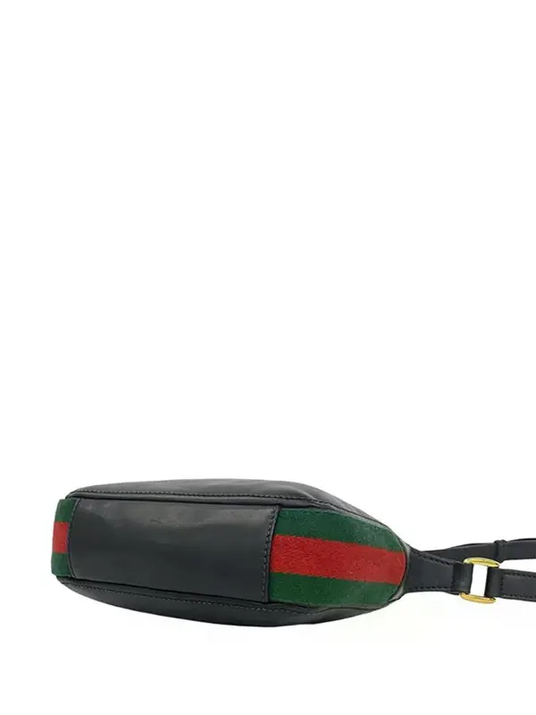 Gucci 20th Century Calfskin Web Crossbody Bag