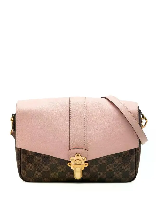 LOUIS VUITTON Damier Ebene Clapton Pm Crossbody Bag