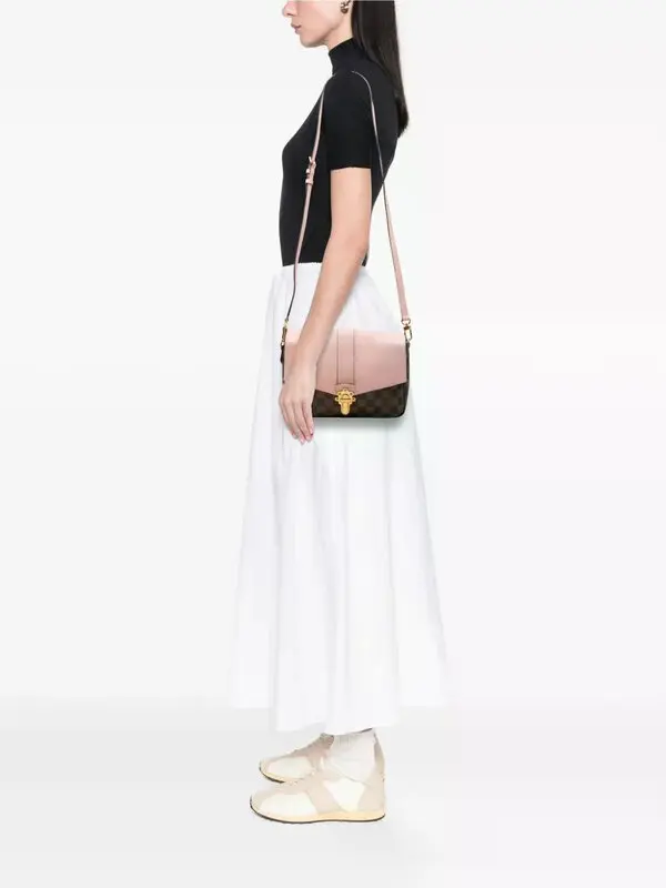 LOUIS VUITTON Damier Ebene Clapton Pm Crossbody Bag