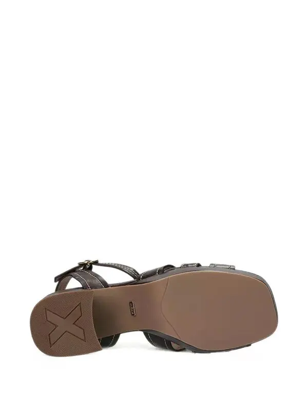 MEXX Platform Sandals With Block Heel And Ankle Strap