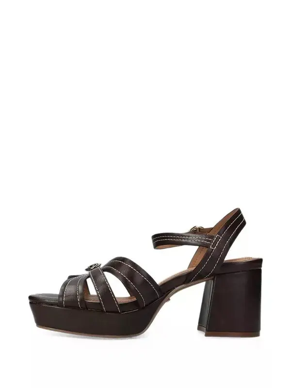 MEXX Platform Sandals With Block Heel And Ankle Strap