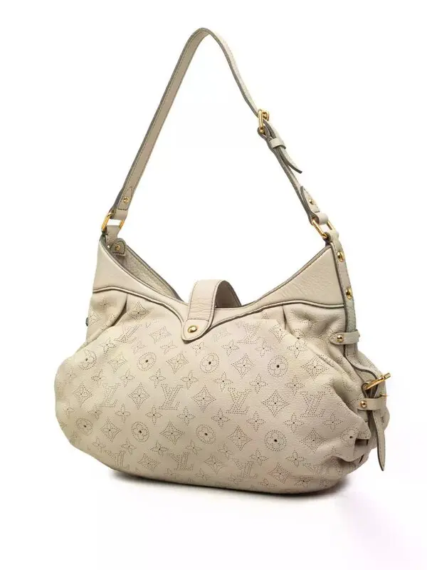 LOUIS VUITTON 2009 Monogram Mahina Xs Crossbody Bag
