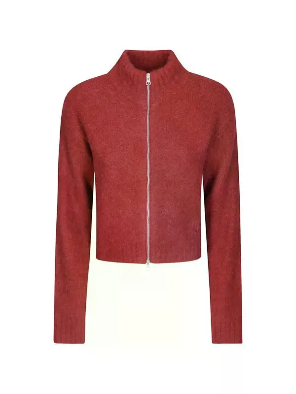 SAMSOE SAMSOE Zip-up High-neck Cardigan