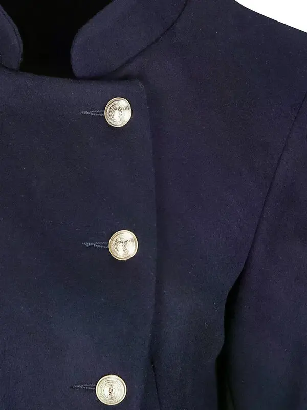 CINI Double-breasted Jacket With High Neck