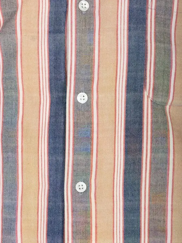 ORIGINAL MADRAS TRADING COMPANY Striped Long-sleeve Shirt