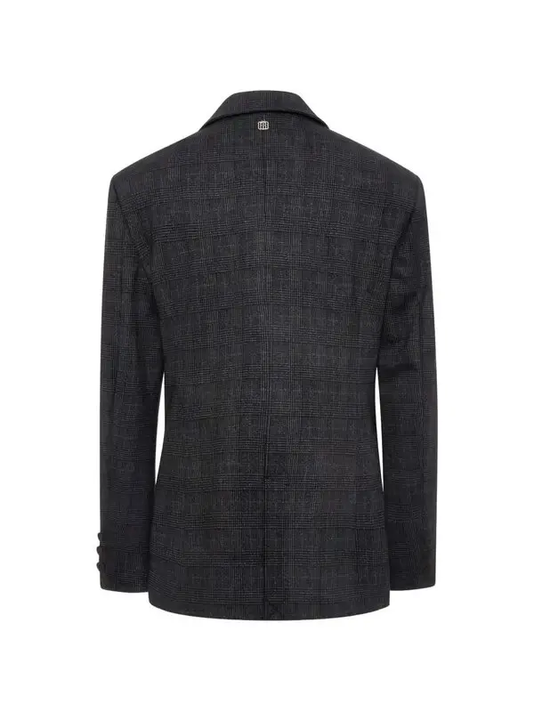 FRACOMINA Prince Of Wales Check Double-breasted Blazer