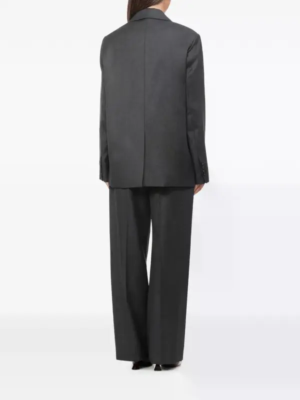 Loulou De Saison Donau Lds Double-breasted Virgin Wool Jacket