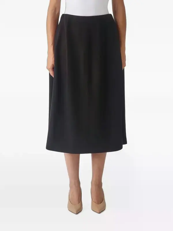 MEIMEIJ Seam-detail A-line Midi Skirt