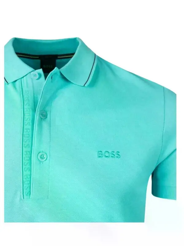 BOSS Logo-embroidered Polo Shirt