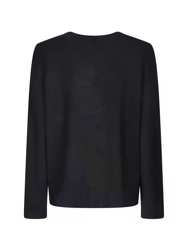SAMSOE SAMSOE Salissy V-neck Sweater - Black