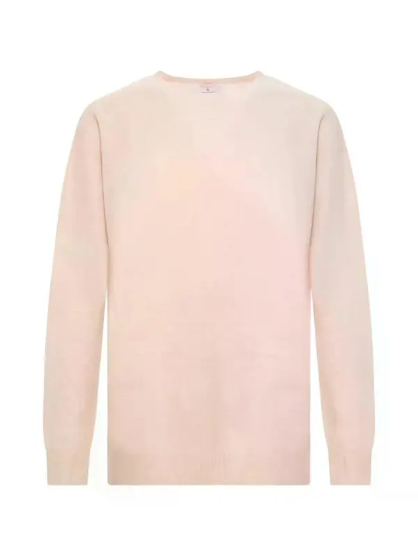 FRACOMINA Crew-neck Wool Sweater - Neutrals