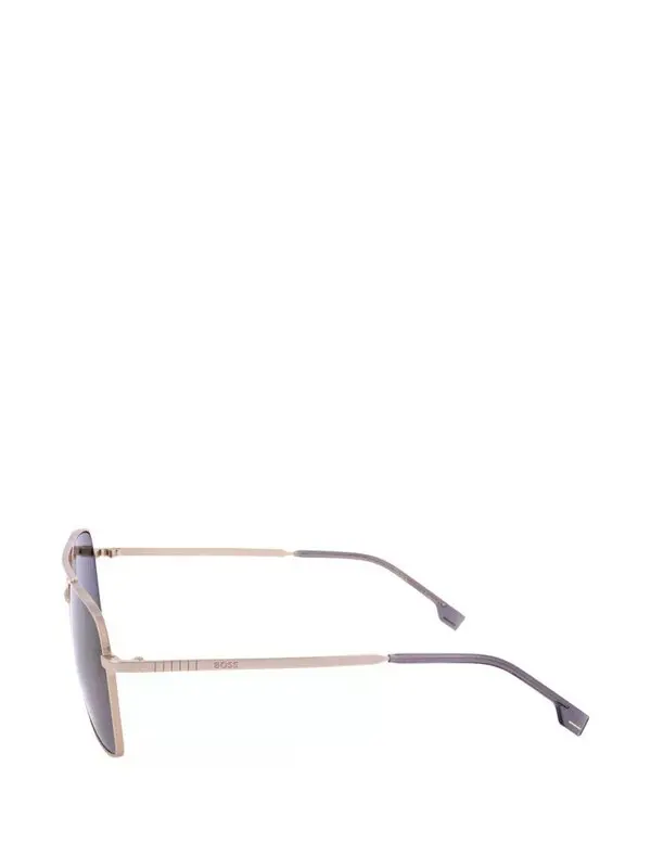 BOSS Geometric Frame Sunglasses