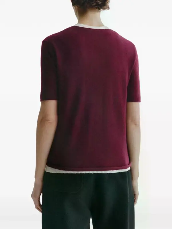 LISA YANG Short-sleeve Knit T-shirt