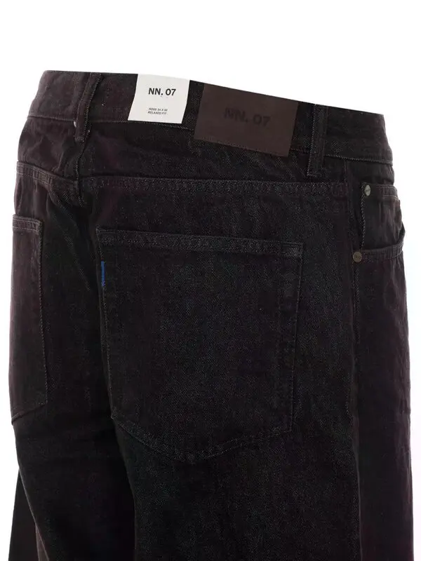 Nn07 Ross Straight-leg Jeans - Black