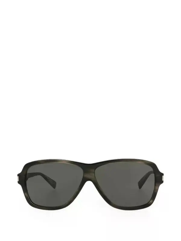 Saint Laurent Pilot-frame Sunglasses - Grey