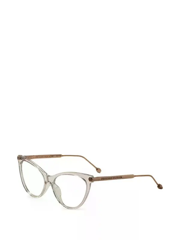 Philipp Plein Cat Eye Glasses - Gold