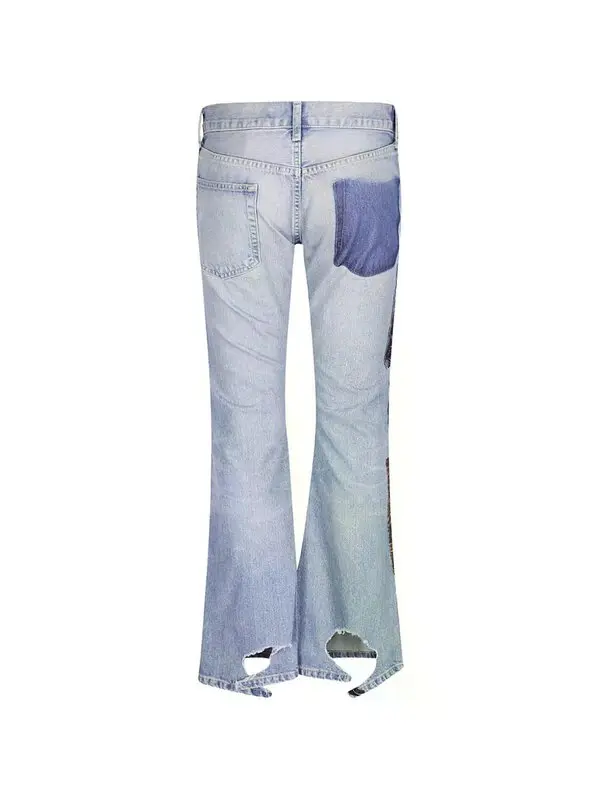 Junya Watanabe Patchwork Distressed Jeans