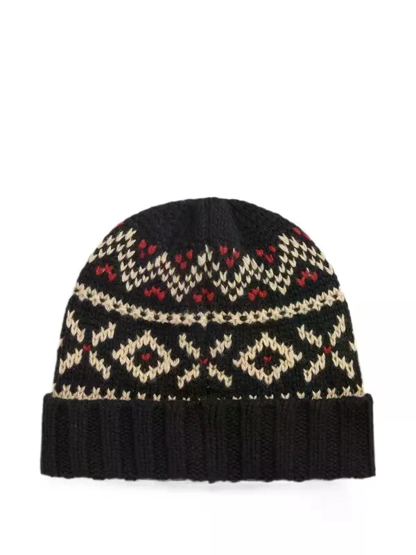 Polo Ralph Lauren Fair-isle-intarsia Beanie Hat