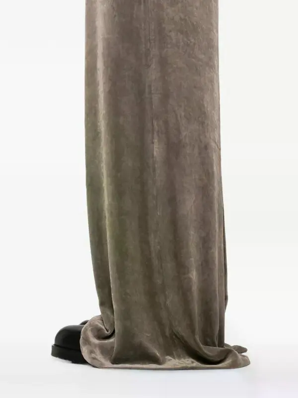 Rick Owens Velvet-effect Palazzo Pants