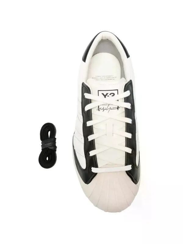 Y3 Superstar 3g Leather Shell-toe Sneakers