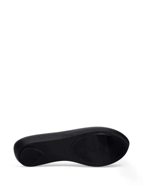 Melissa Nova Ultragirl Peep-toe Ballet Flats