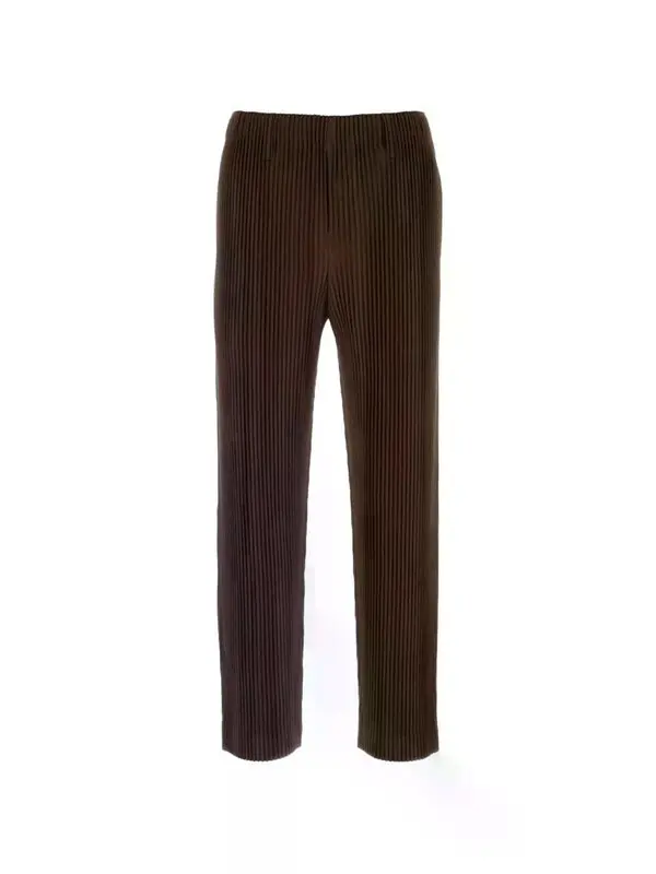 Issey Miyake Pleats Pleated Trousers - Brown