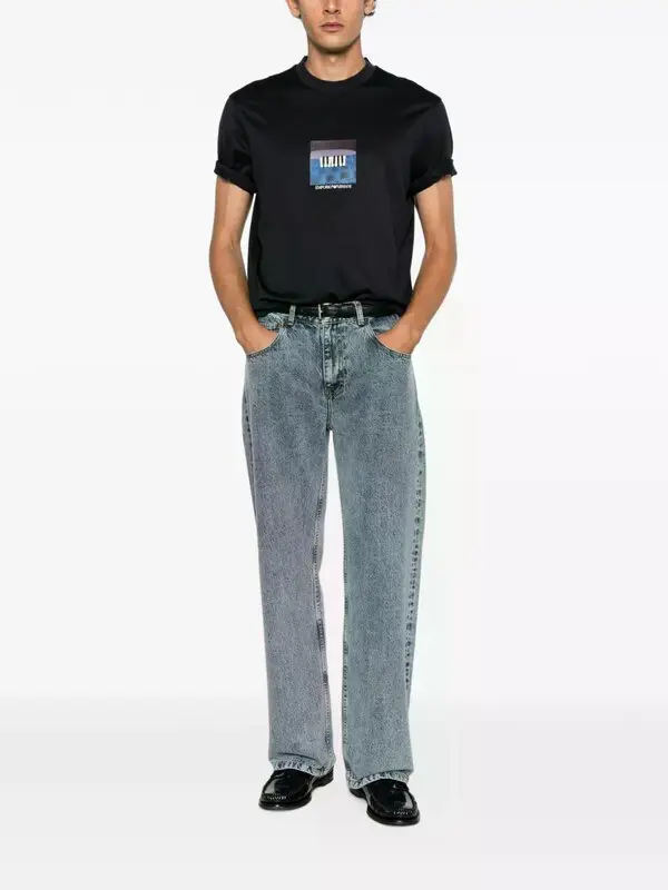 Emporio Armani Graphic-print T-shirt