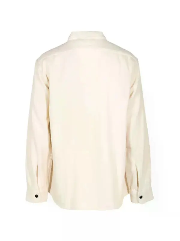ORIGINAL MADRAS TRADING COMPANY Herringbone-weave Chest-pocket Shirt