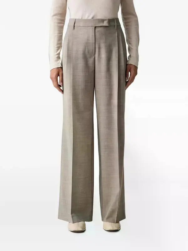 Marc O'polo Pleated Wide-leg Trousers