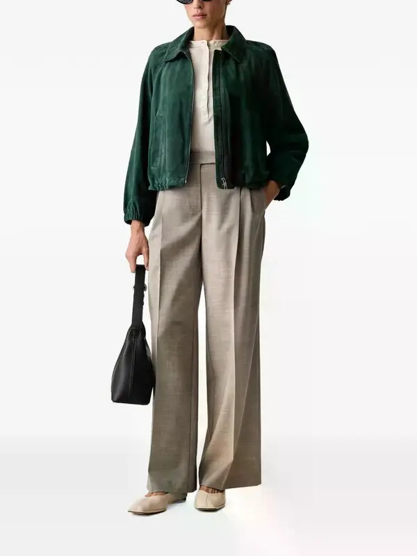 Marc O'polo Pleated Wide-leg Trousers