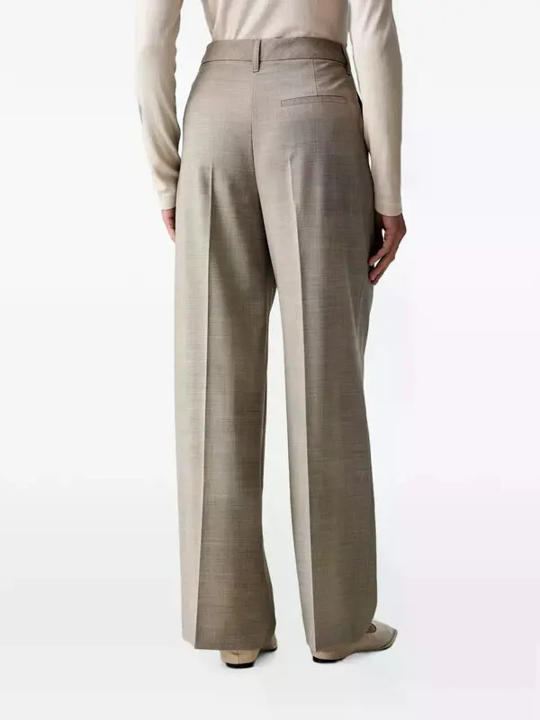 Marc O'polo Pleated Wide-leg Trousers