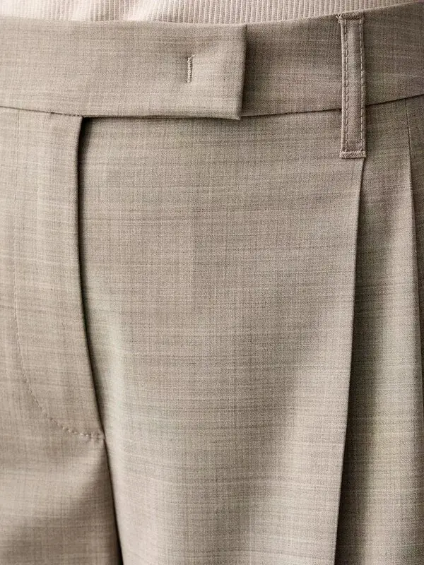 Marc O'polo Pleated Wide-leg Trousers