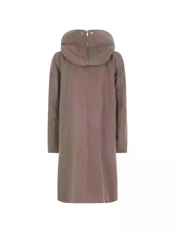 Rick Owens Twill Parka Coat