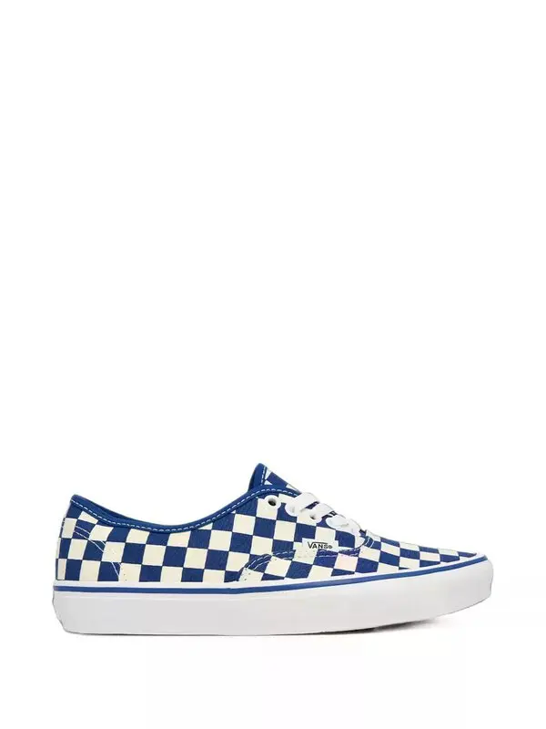 VANS Authentic Checkerboard Sneakers - Blue