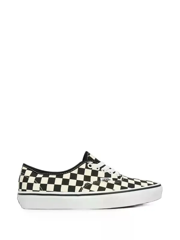 VANS Authentic Checkerboard Sneakers - Black
