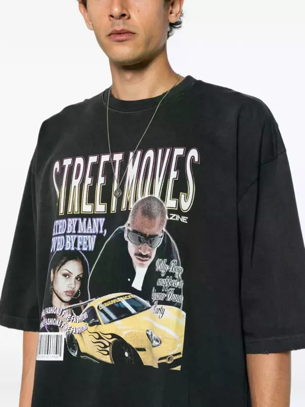 WILLY CHAVARRIA Street Moves Buffalo Graphic-print T-shirt