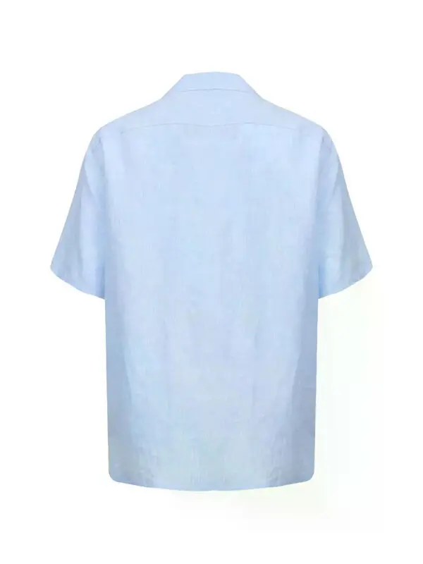 Zegna Short-sleeved Chest-pocket Shirt