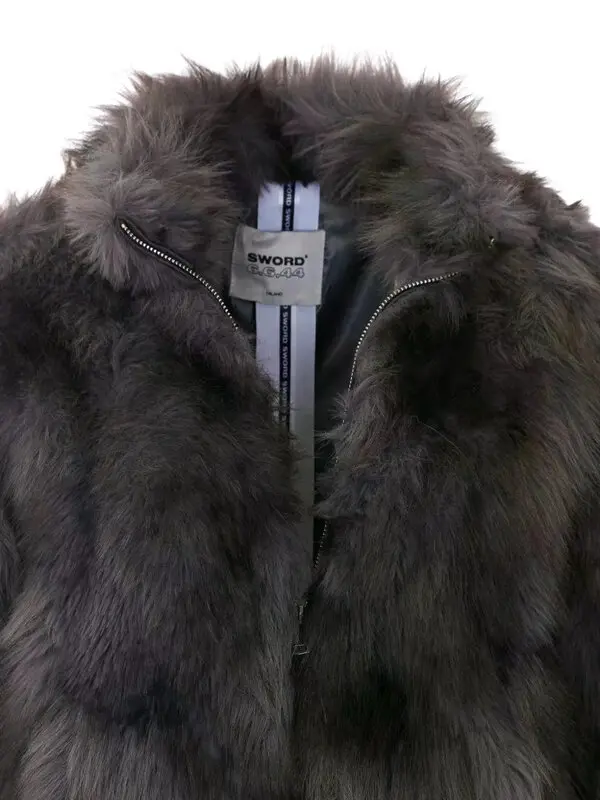 SWORD 6644 Faux-fur Jacket