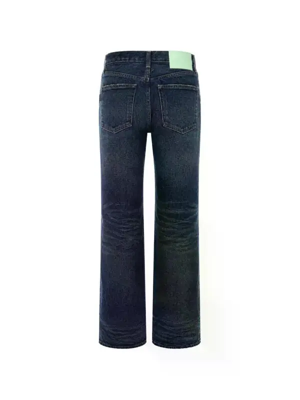 HAIKURE Faded Straight-leg Jeans