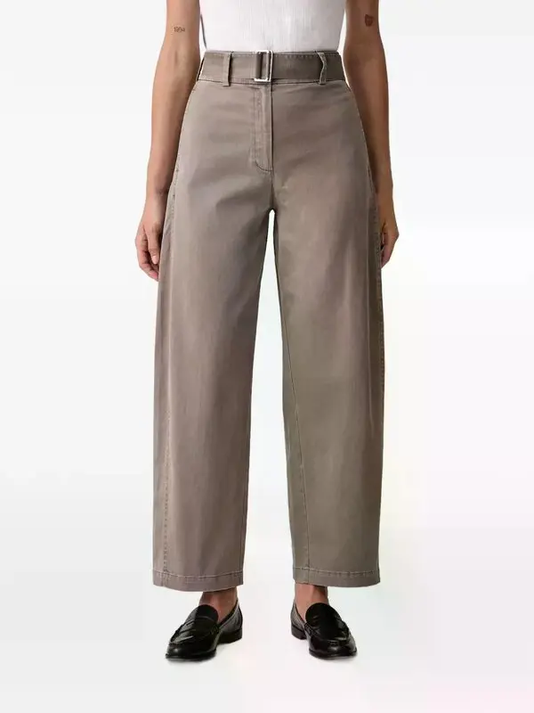 Marc O'polo Belted Wide-leg Trousers