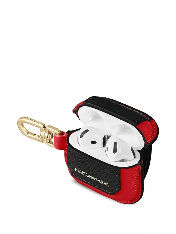 MAISON DE SABRE Leather Airpods Pro 3 Keyring Case