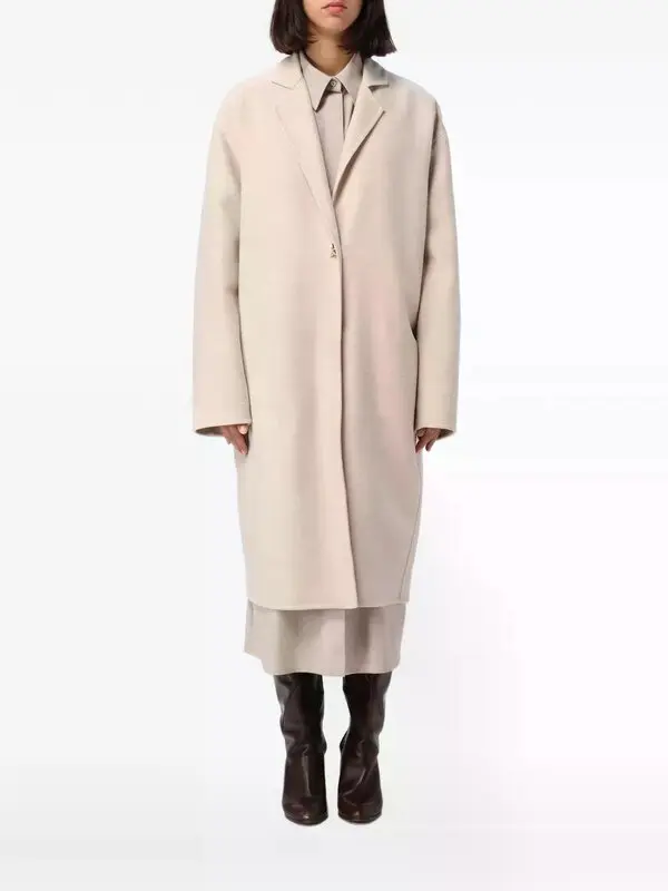 Fabiana Filippi Single-breasted Coat - Neutrals