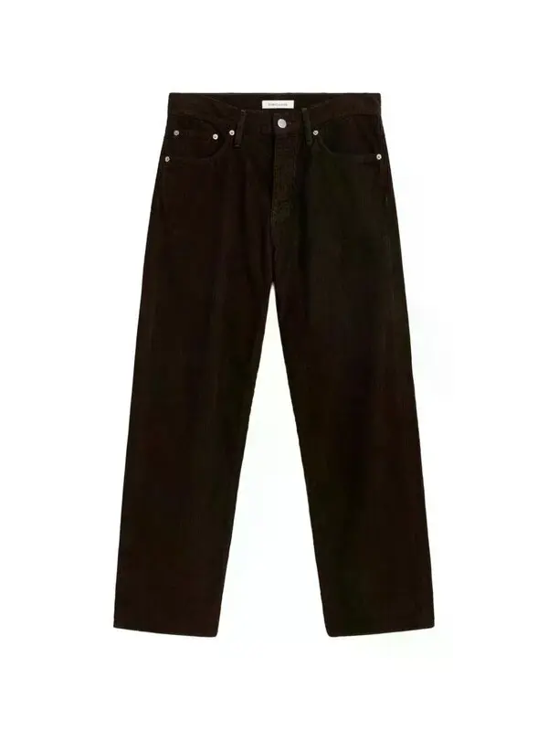 SUNFLOWER Loose Corduroy Trousers - Brown