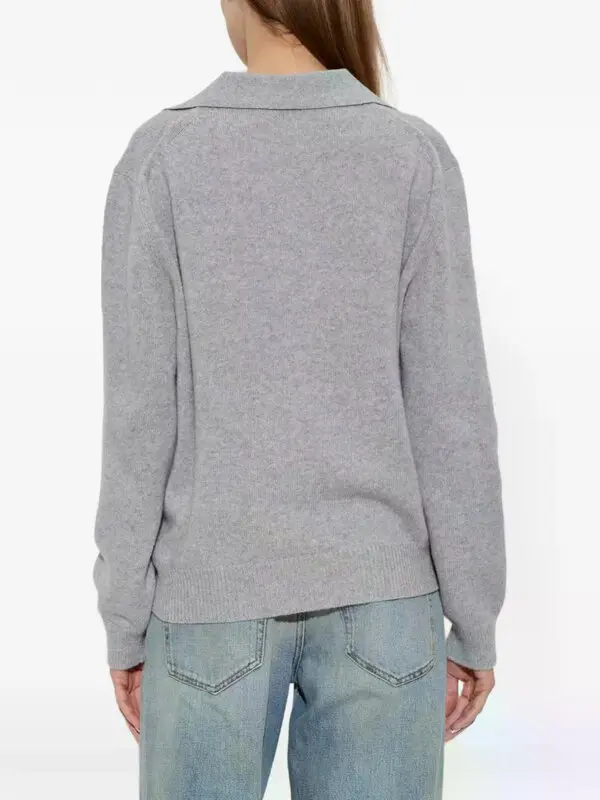 Victoria Beckham Marl Effect Spread Collar Sweater